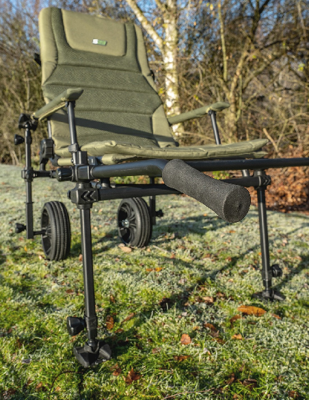 KORUM TRANSPORT ACCESSORY CHAIR TWIN WHEEL BARROW KIT S23