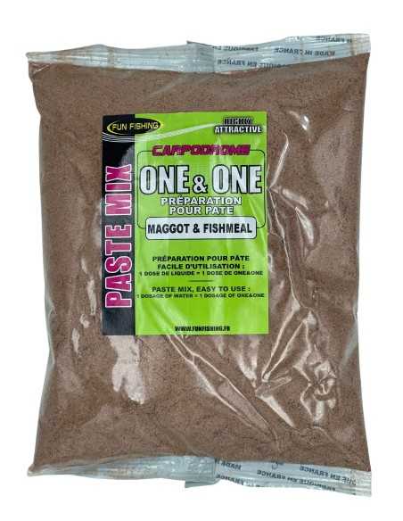 FUN FISHING PASTE ONE & ONE MAGGOT & FISHMEAL 500GR FUN FISHING